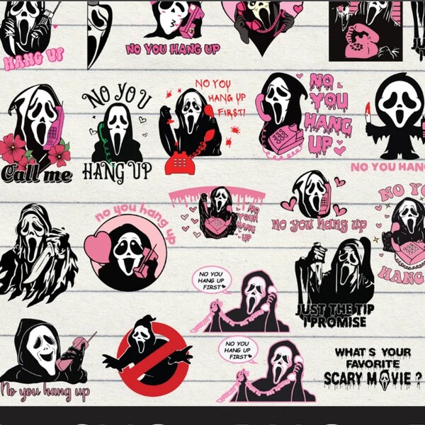 Scream Phone Svg - Etsy