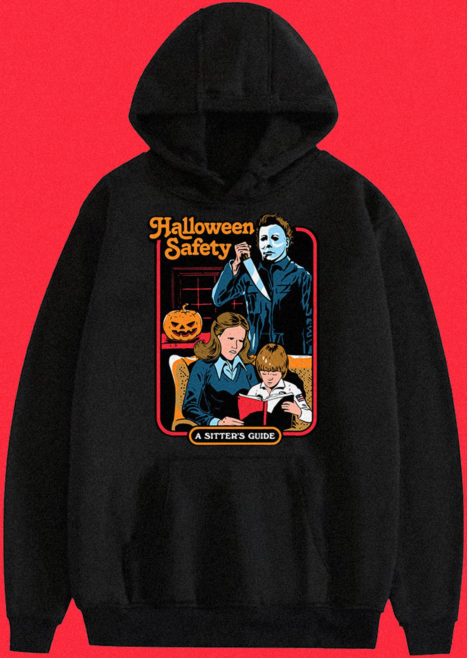 Halloween Safety Horror Graphic PNG (digital Download) - Etsy