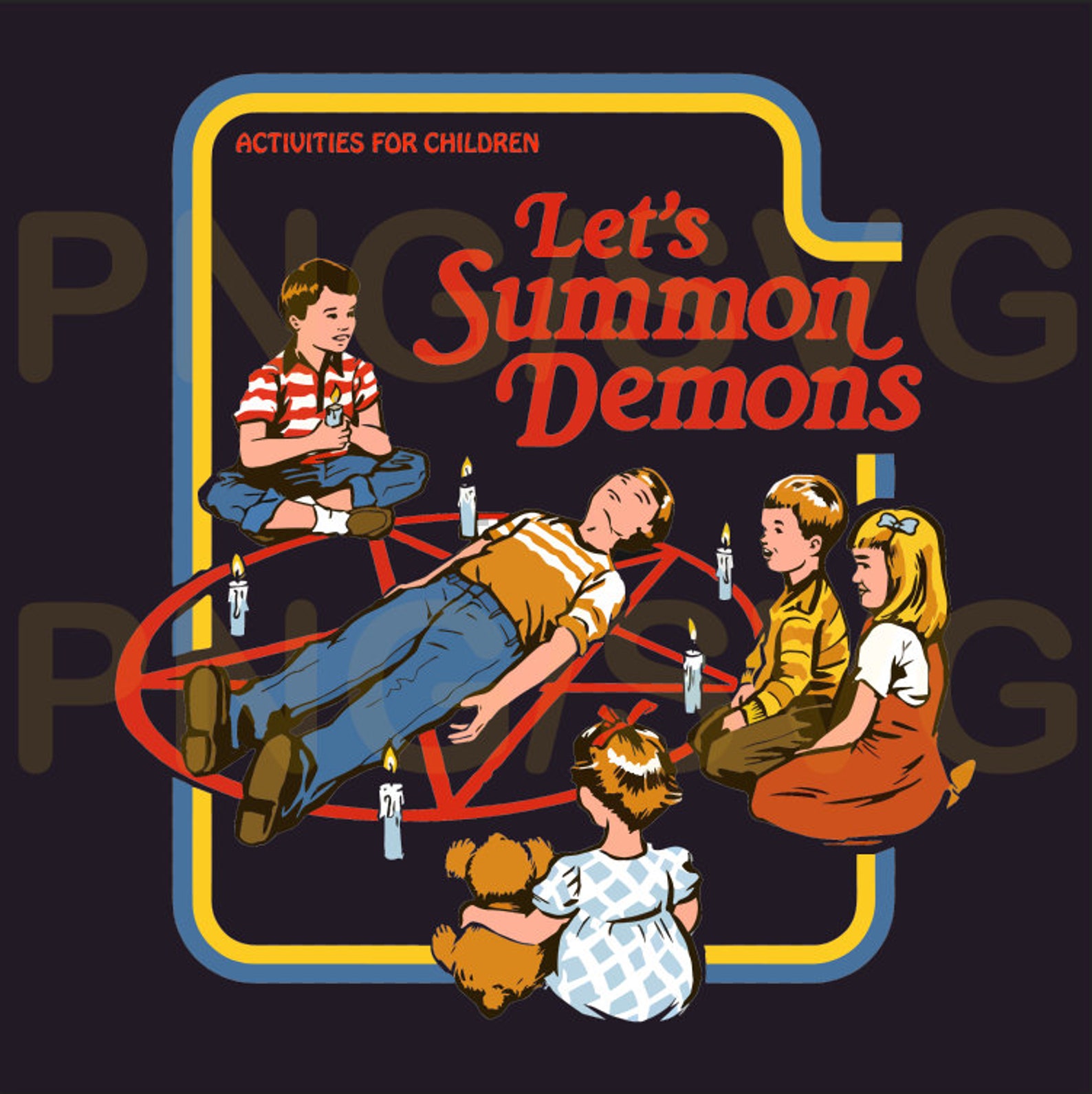 Lets Summon Demons SVG, PRINT, Horror Cult, Cricut File - Etsy