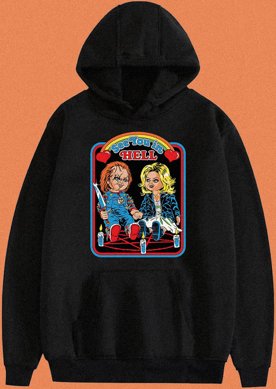Chucky and Bride PNG, See You in Hell, Halloween Print - Etsy