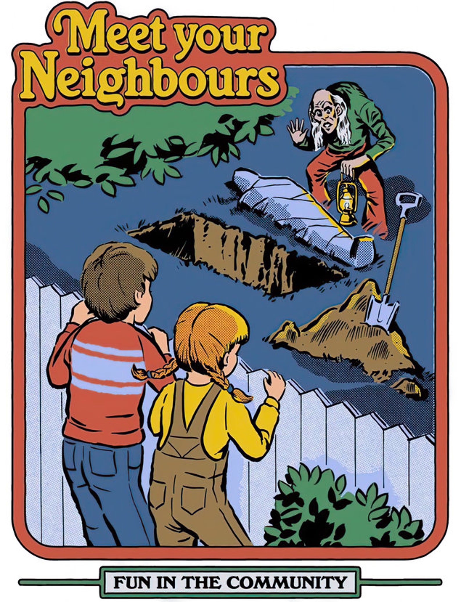 Meet Your Neighbours PNG - Etsy
