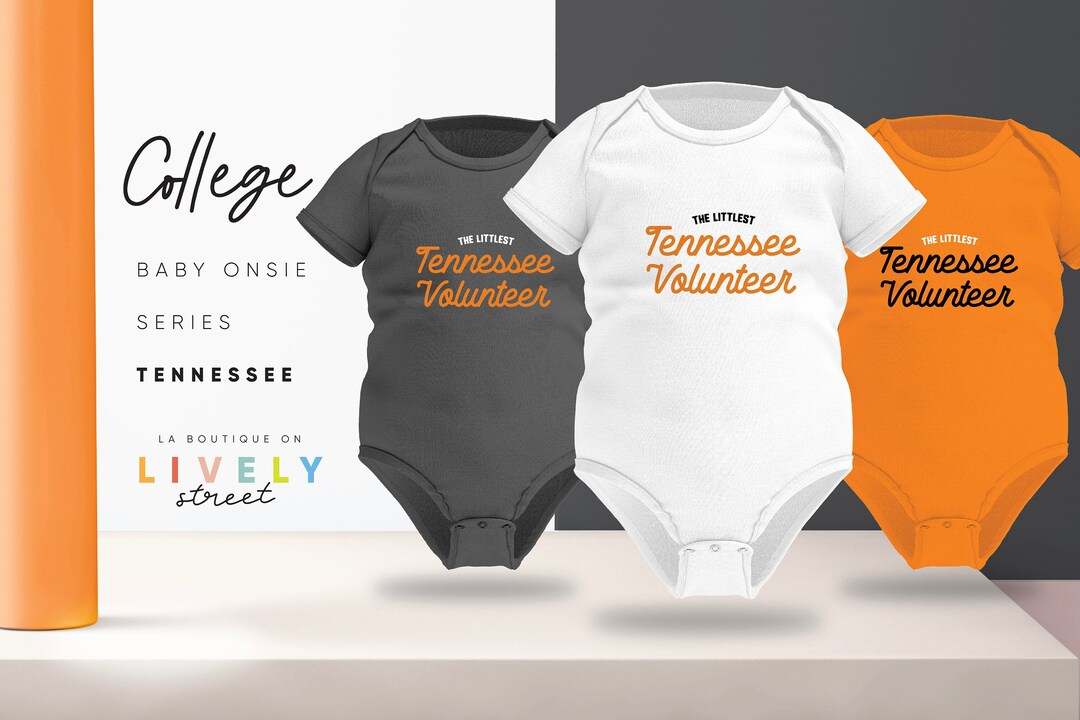 Tennessee Volunteers Onesie - Littlest Football Fan - Etsy
