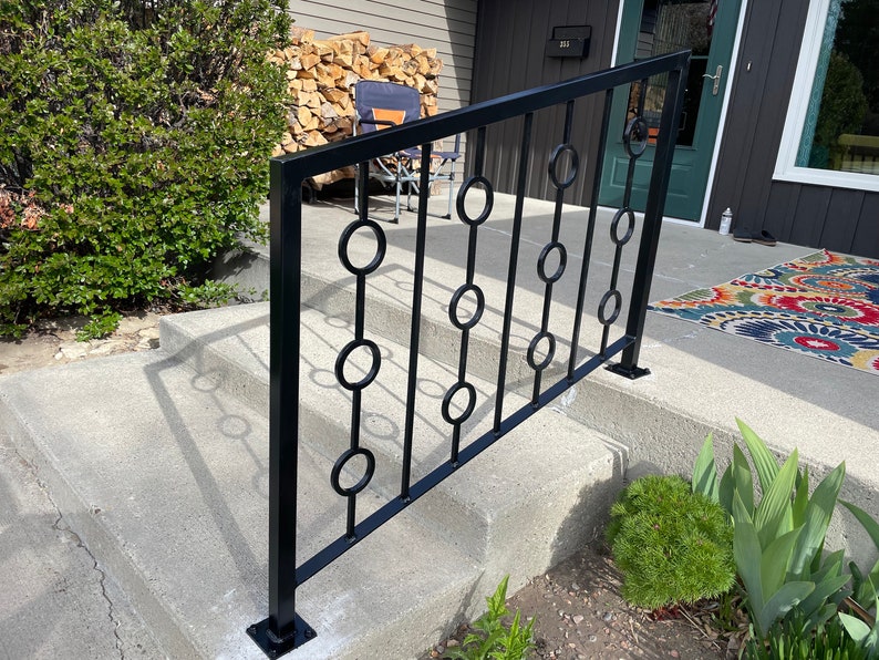 Custom Bare Metal Hand Railing Interior or Exterior - Etsy