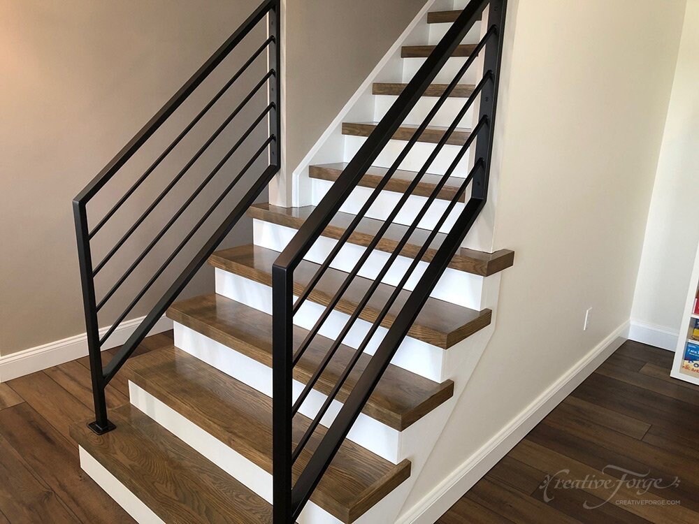 Custom Bare Metal Hand Railing Interior or Exterior - Etsy