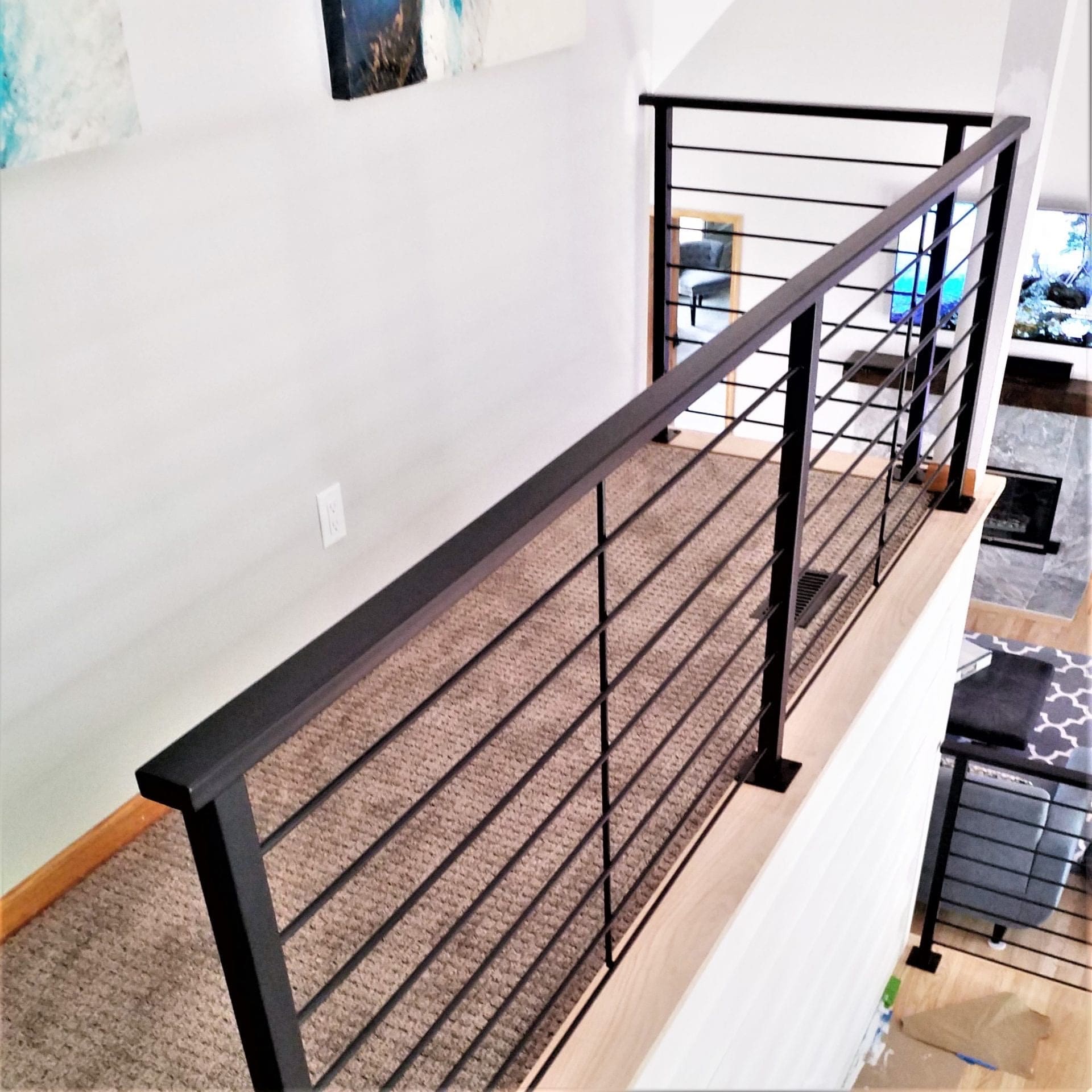 Custom Bare Metal Hand Railing Interior or Exterior - Etsy