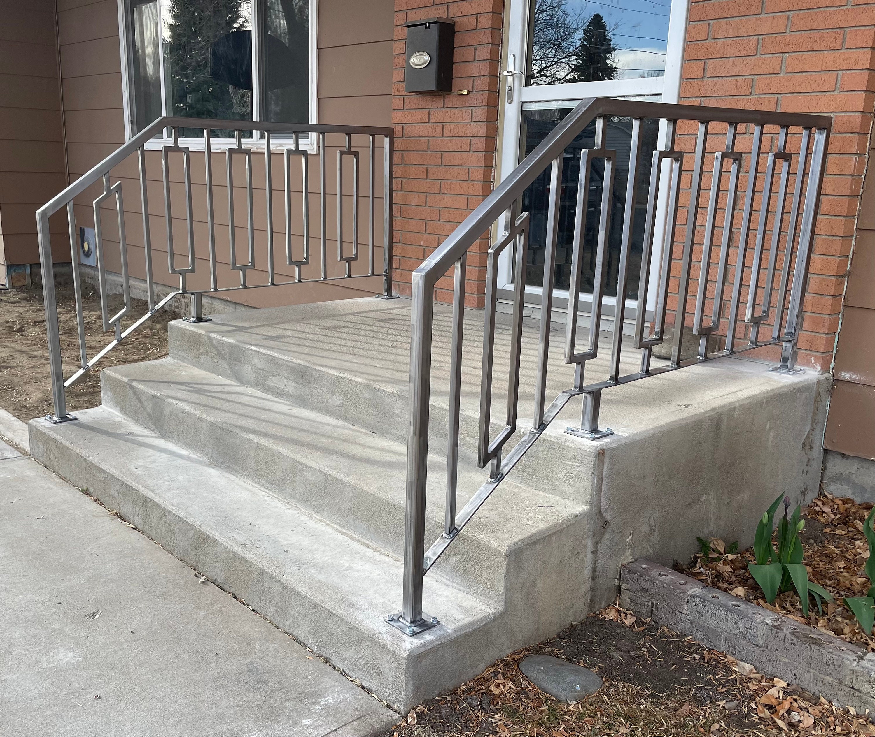 Custom Bare Metal Hand Railing Interior or Exterior - Etsy