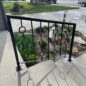 Custom Bare Metal Hand Railing Interior or Exterior - Etsy
