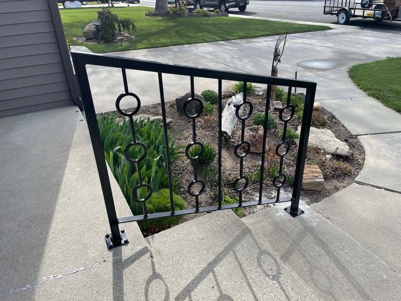 Custom Bare Metal Hand Railing Interior or Exterior - Etsy