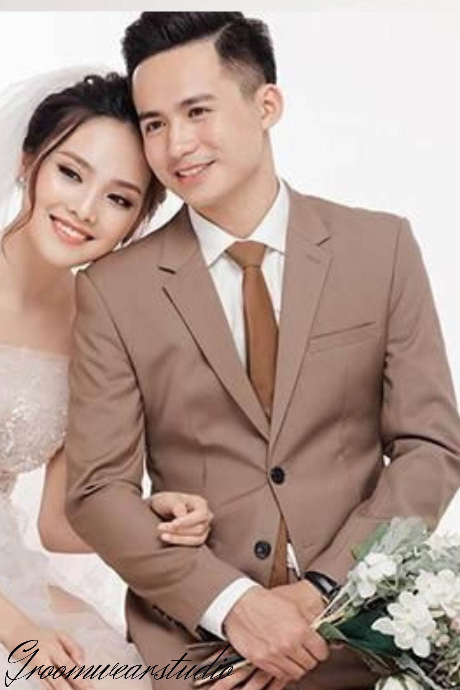 Men Dusty Rose Suit,suit for Men, Stylish Men Suit Groom Wear Suit ...