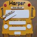 First Day of School Bus Sign | Last Day of School Bus Sign | Back to ...