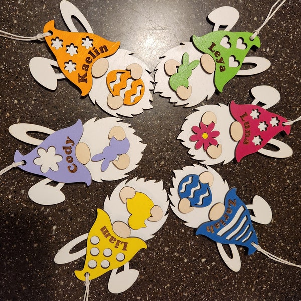Easter Basket Tags - Etsy