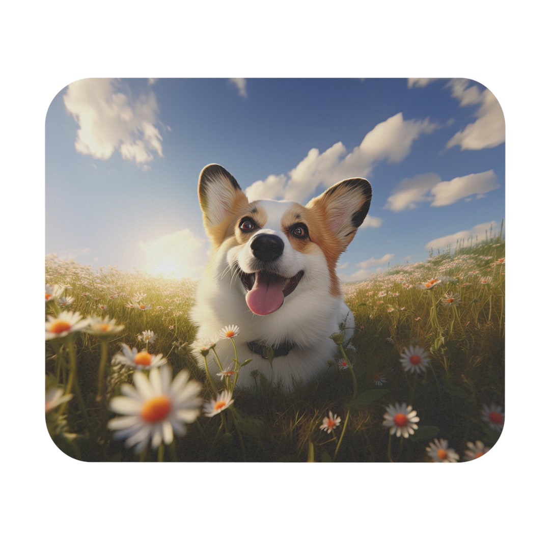 Cute Corgi Mouse Pad | Christmas Gift | Gift for Mom | Gift for Her ...