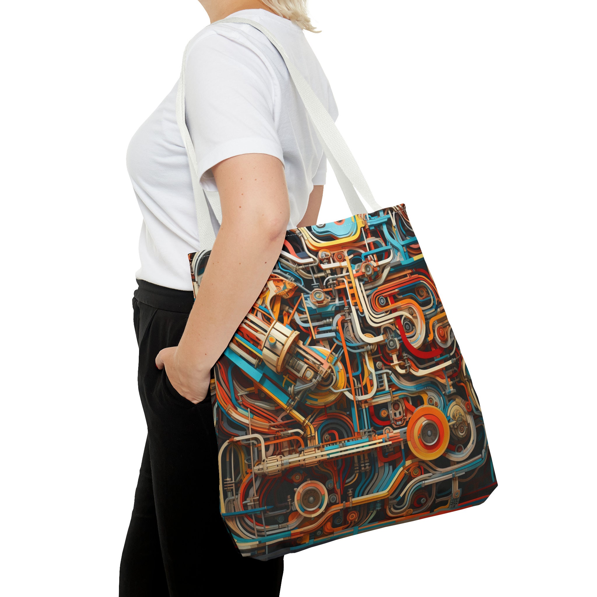Colorful Mechanical Wires Tote Great Gift for Him or Her Amazing Gift ...