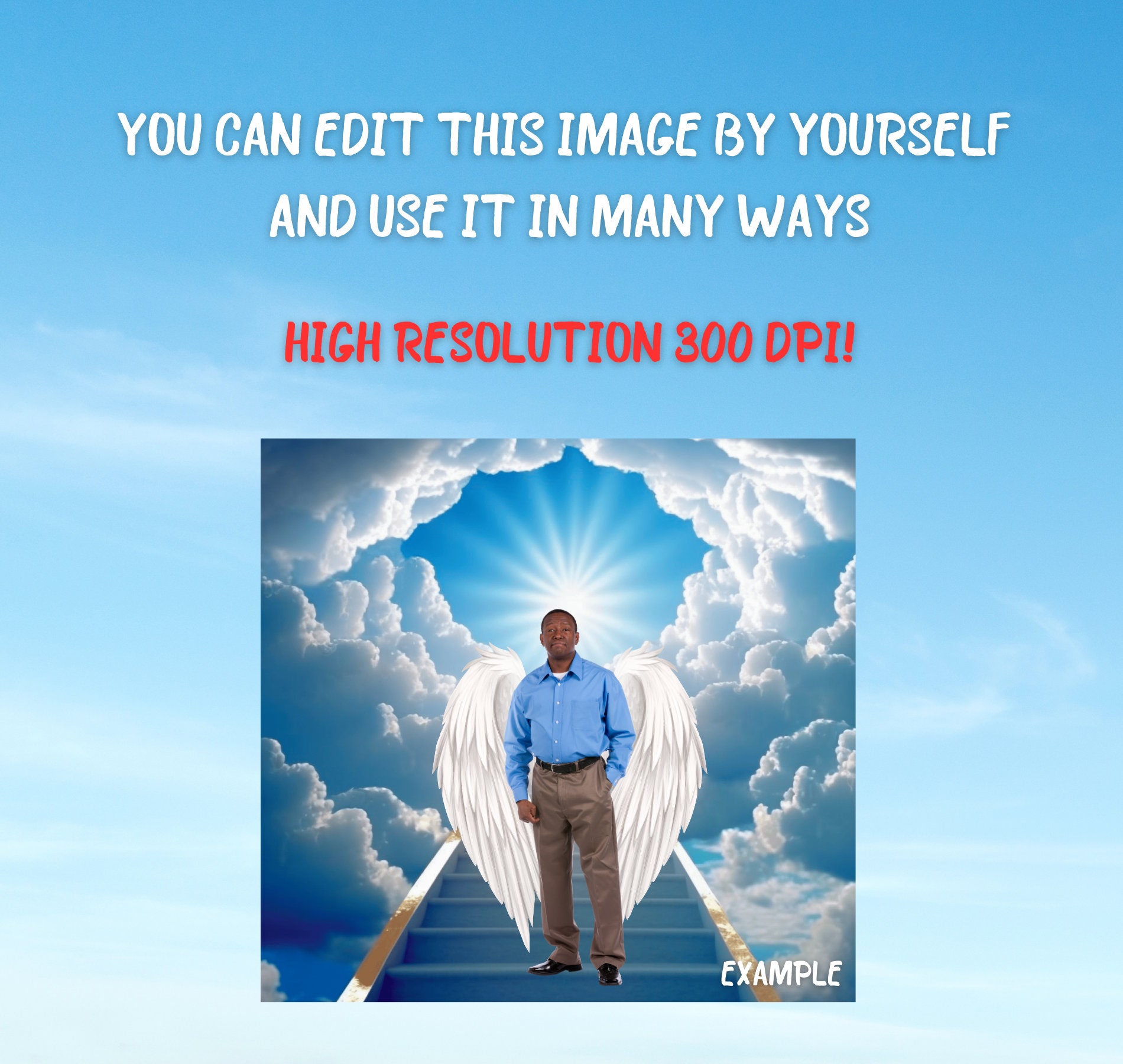 Memorial Background, Heaven Background, Rest in Heaven, Sublimation ...