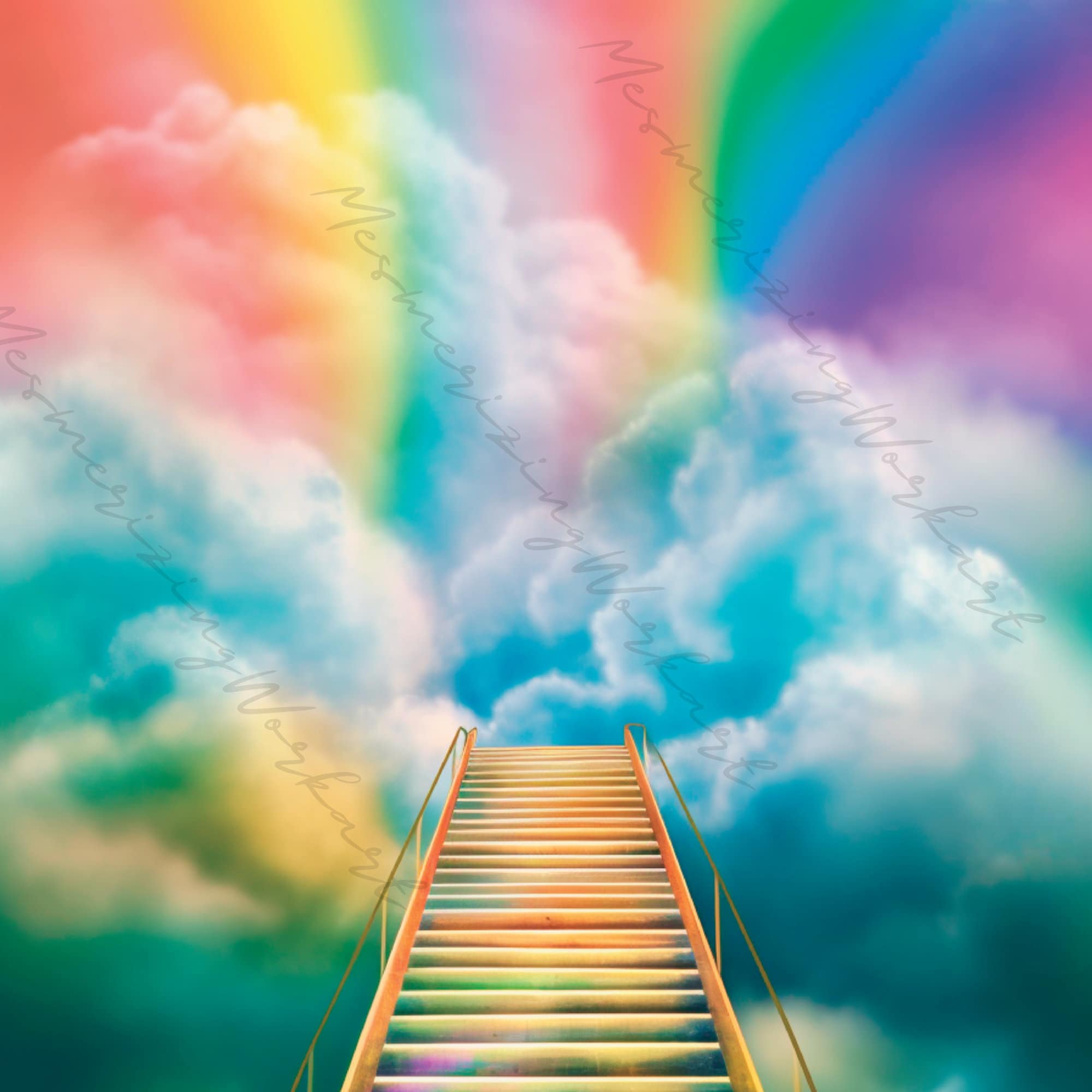 Rainbow Bridge Overlay PNG Memorial for Pets Cat Dog Heaven Pet Loss ...