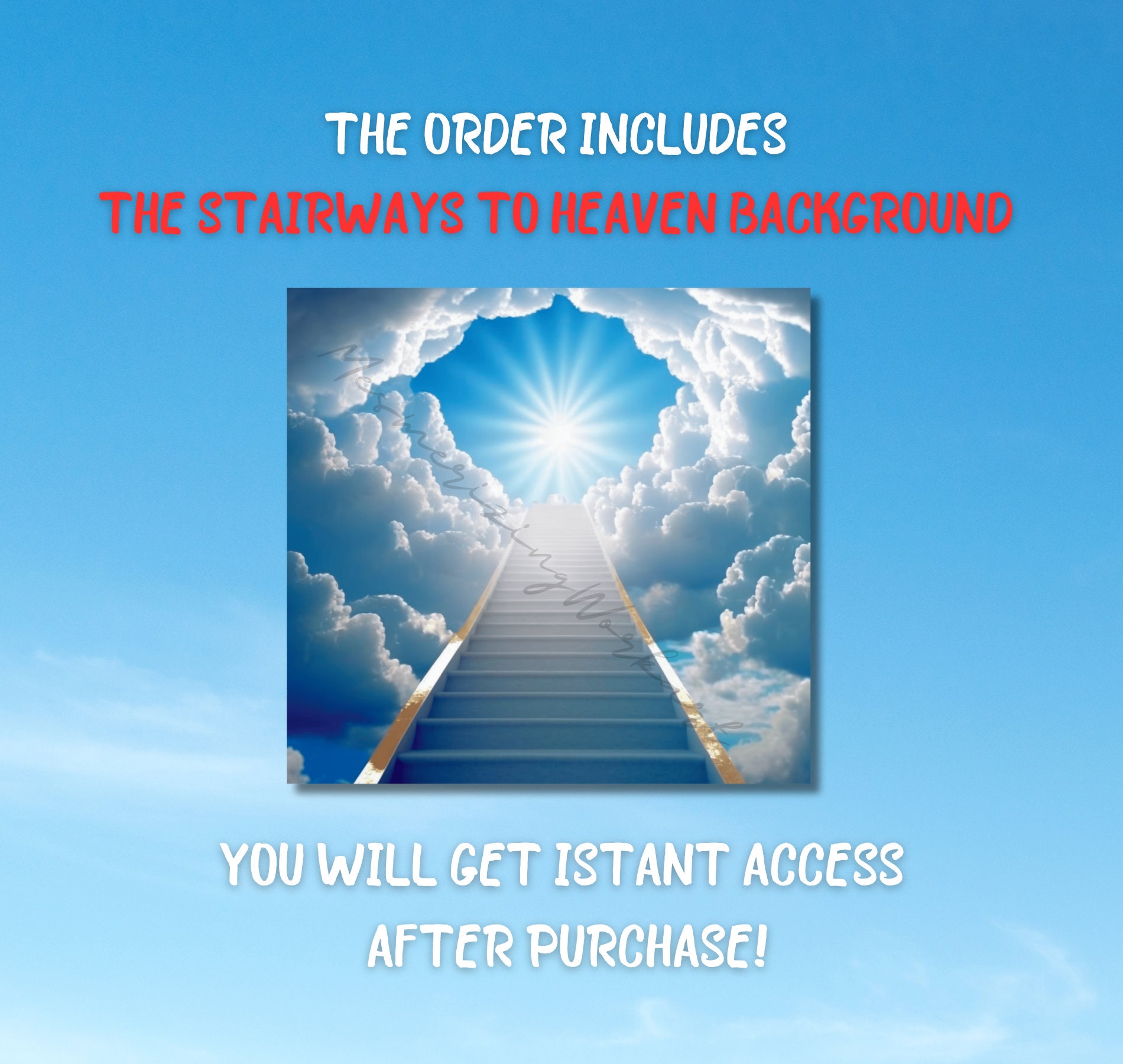 Memorial Background, Heaven Background, Rest in Heaven, Sublimation ...