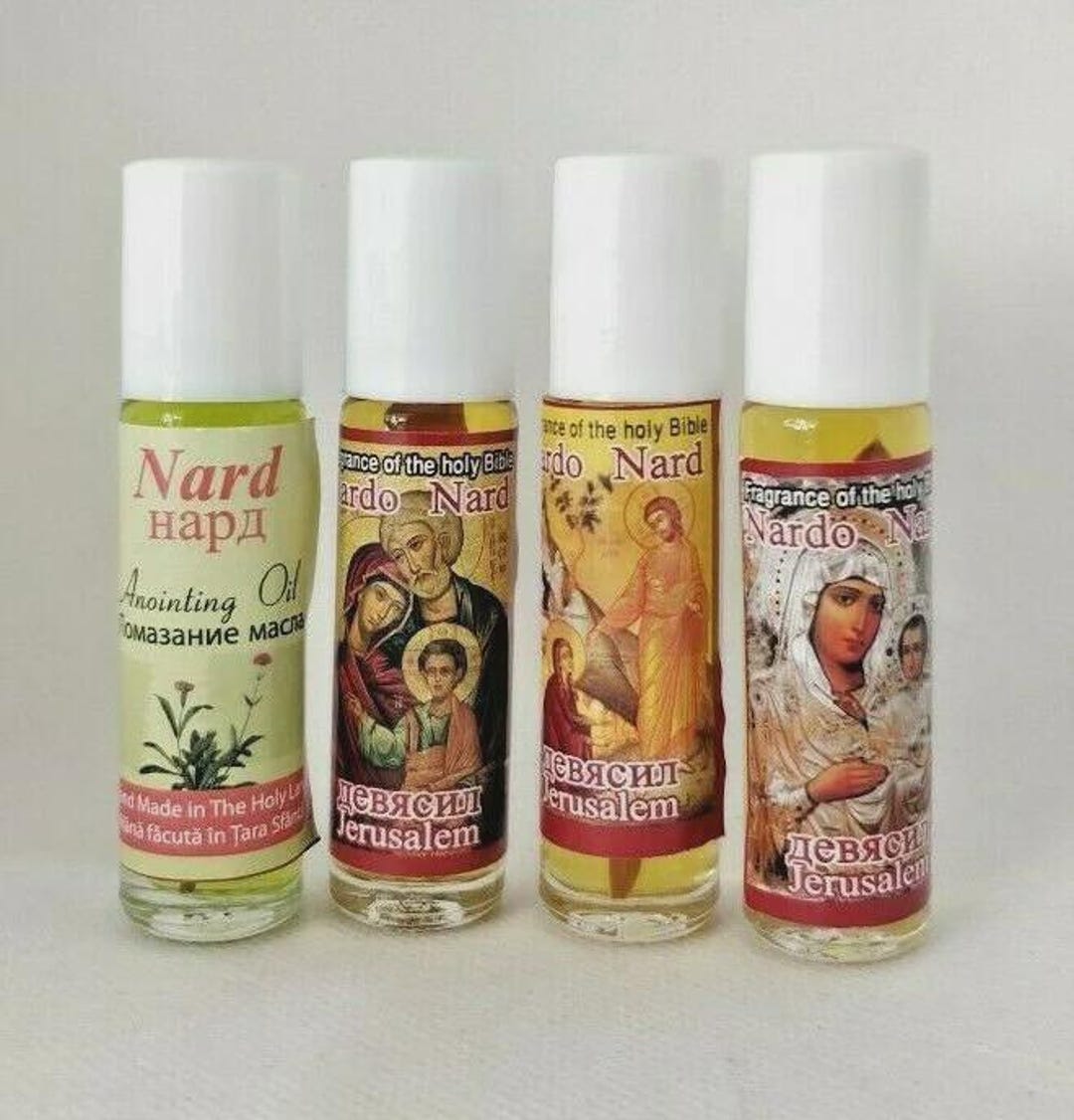 Mary Magdalena 100% Nard Anointing Oil With Olive Leaf From Jerusalem ...