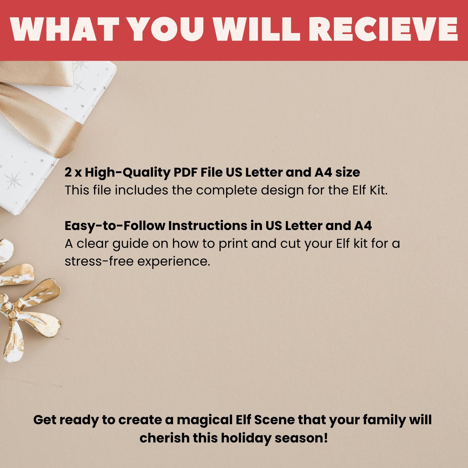 Elf Arrival Envelope 2025, Printable Overnight Elf Delivery Letter ...