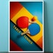 TABLE TENNIS | Ping Pong Poster | Printable 300 DPI | up to A1, up to ...