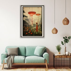 Retro-futurism - Time Travel | 24-piece Vintage Printable Poster Set ...