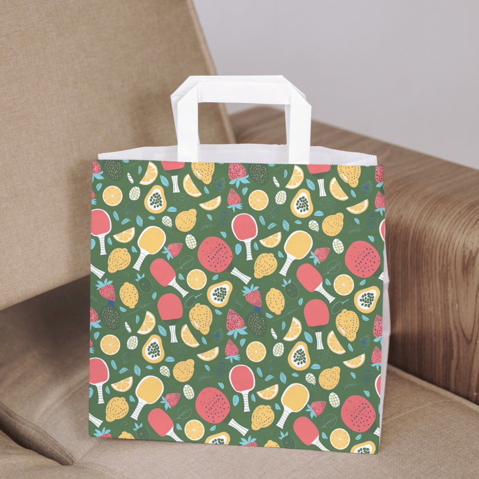 Ping Pong Fruity Seamless Patterns | Table Tennis Printable Paper ...