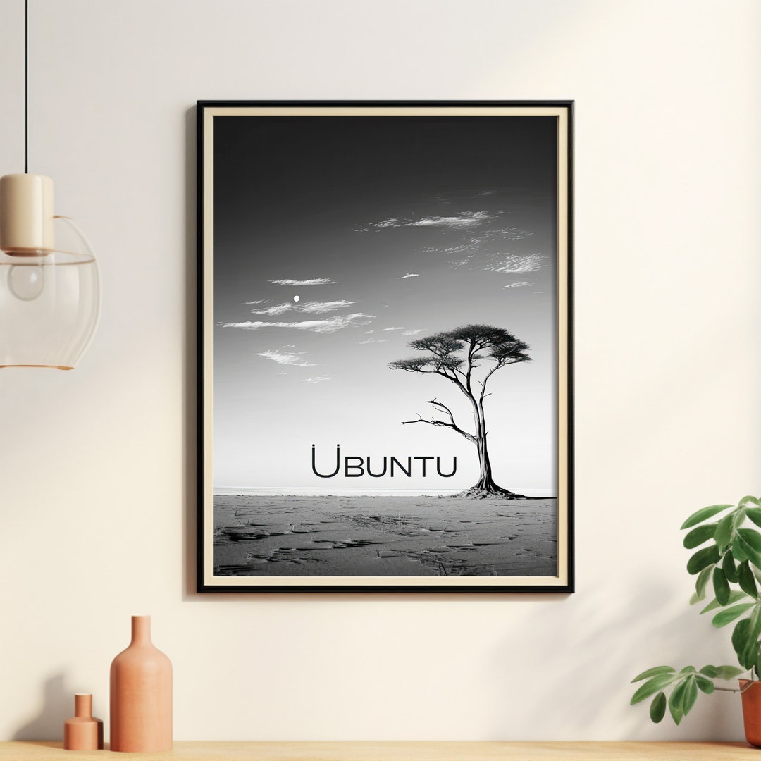 Ubuntu Wall Art | African Landscape Printable Poster | 300 DPI | 5 ...