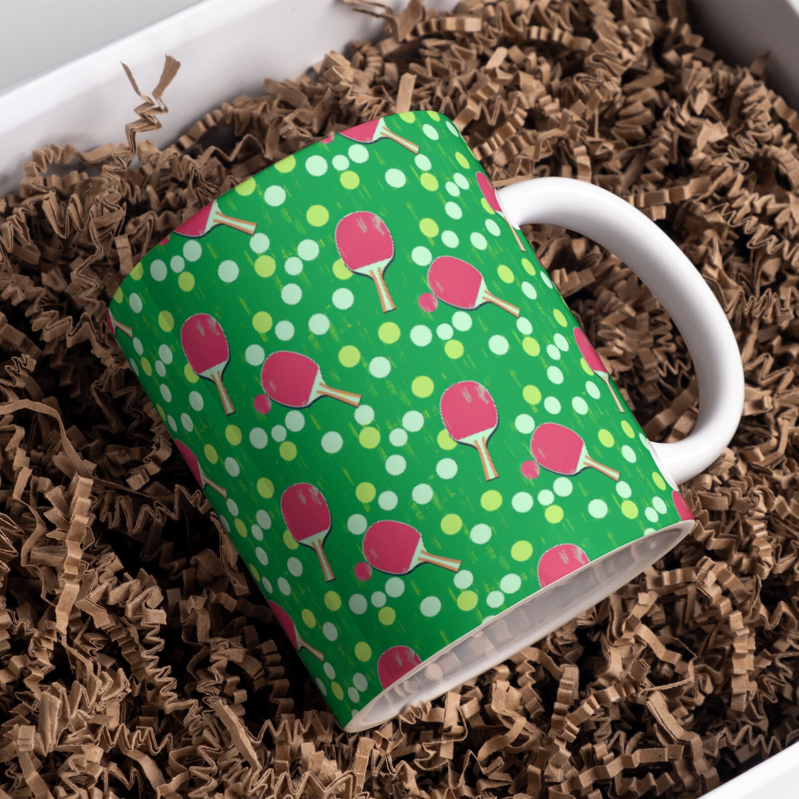 Ping Pong Seamless Patterns | Table Tennis Printable Paper | 12x12 Inch ...