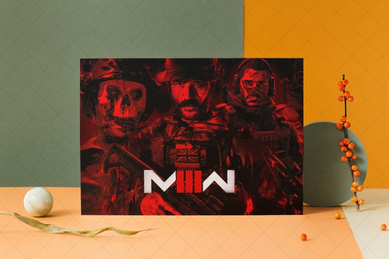 Call of Duty® MWIII 2023 Digital High-quality Print Activision Digital ...