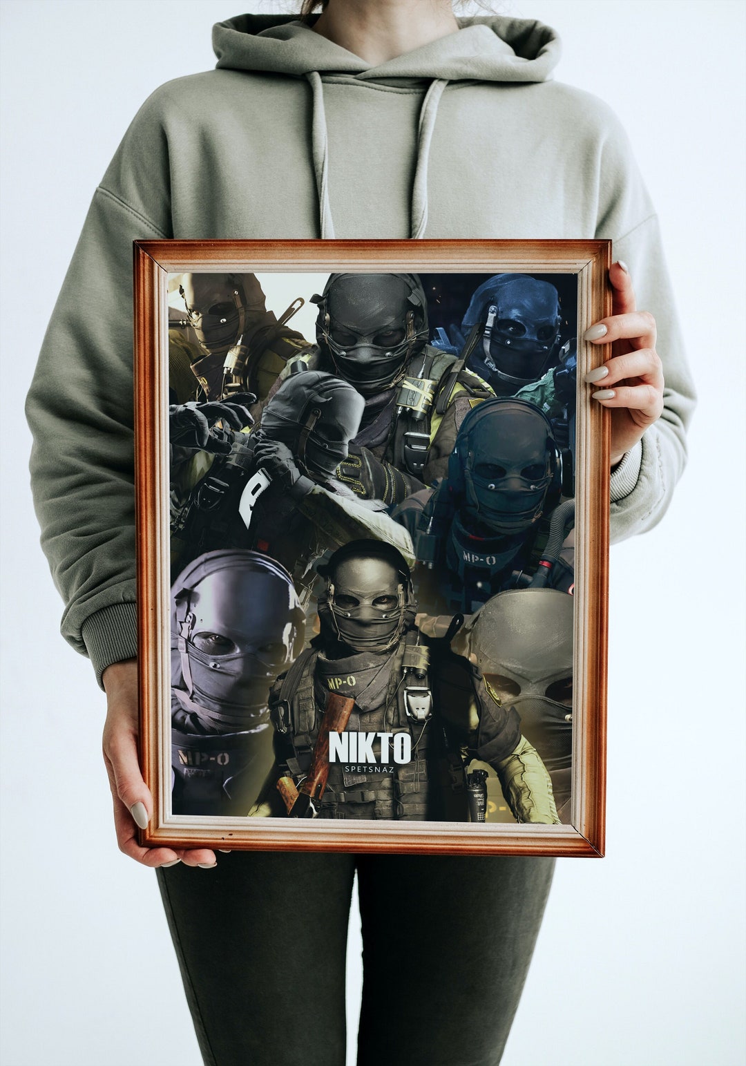 Nikto Call of Duty Operator Digital High-quality Print Call of Duty ...
