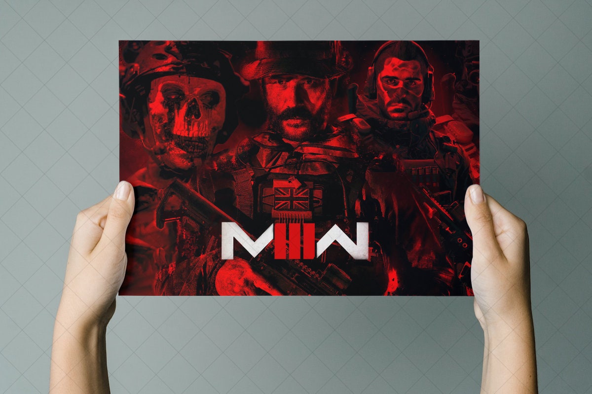 Call of Duty® MWIII 2023 Digital High-quality Print Activision Digital ...