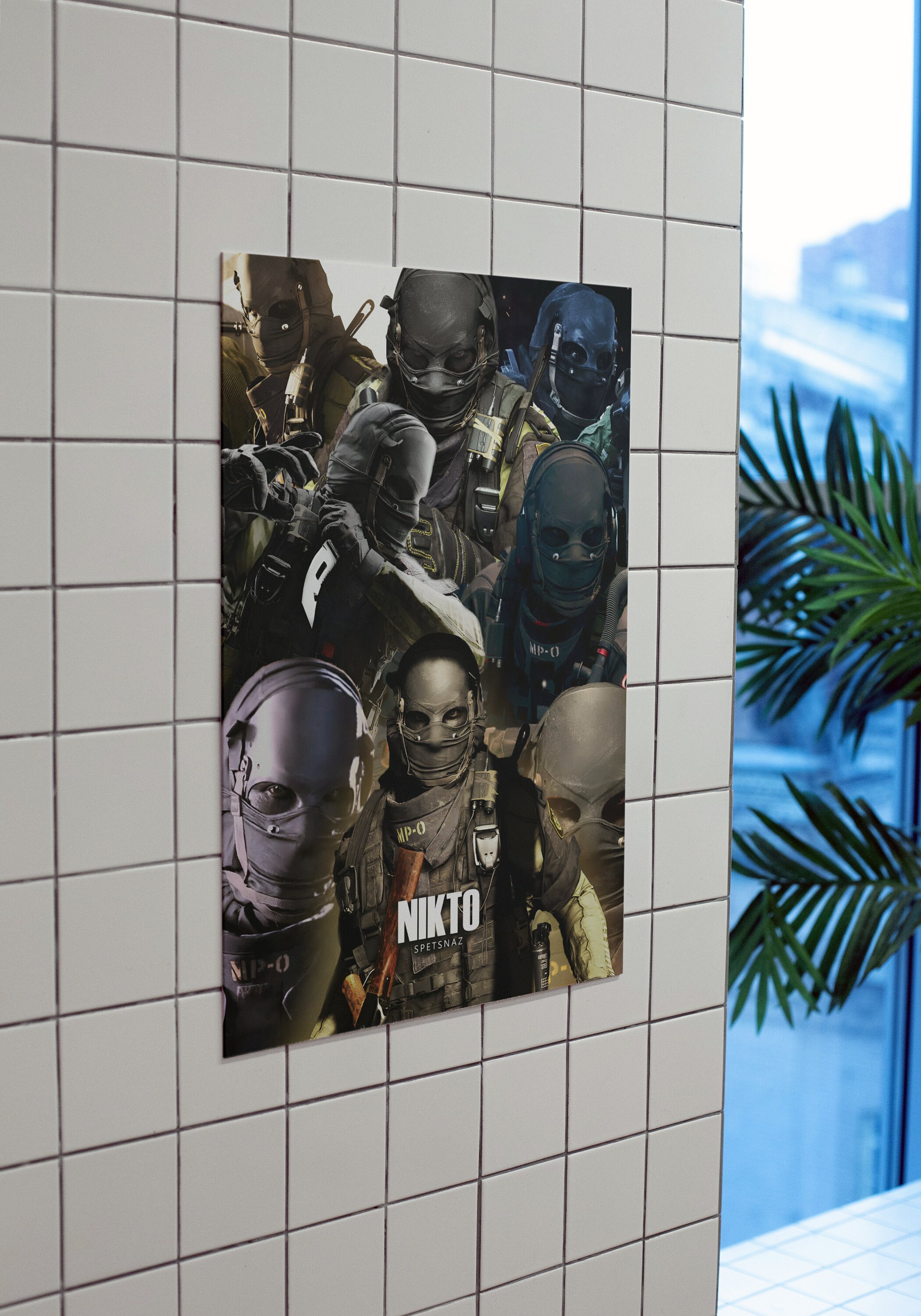 Nikto Call of Duty Operator Digital High-quality Print Call of Duty ...