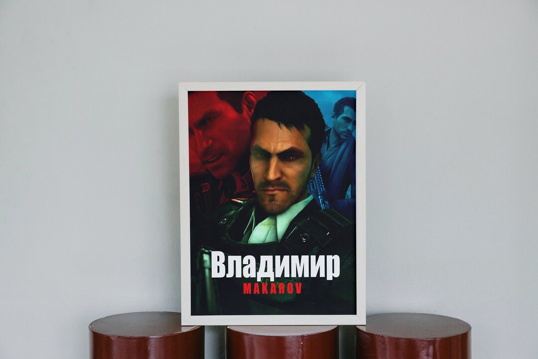 Call of Duty Vladimir Makarov Digital High-quality Print - Etsy