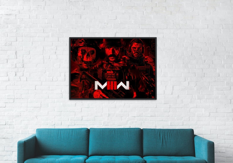 Call of Duty® MWIII 2023 Digital High-quality Print Activision Digital ...