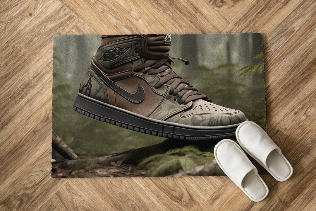 Air Jordan Rug Michael Jordan Rug Green Air Jordan Washable - Etsy