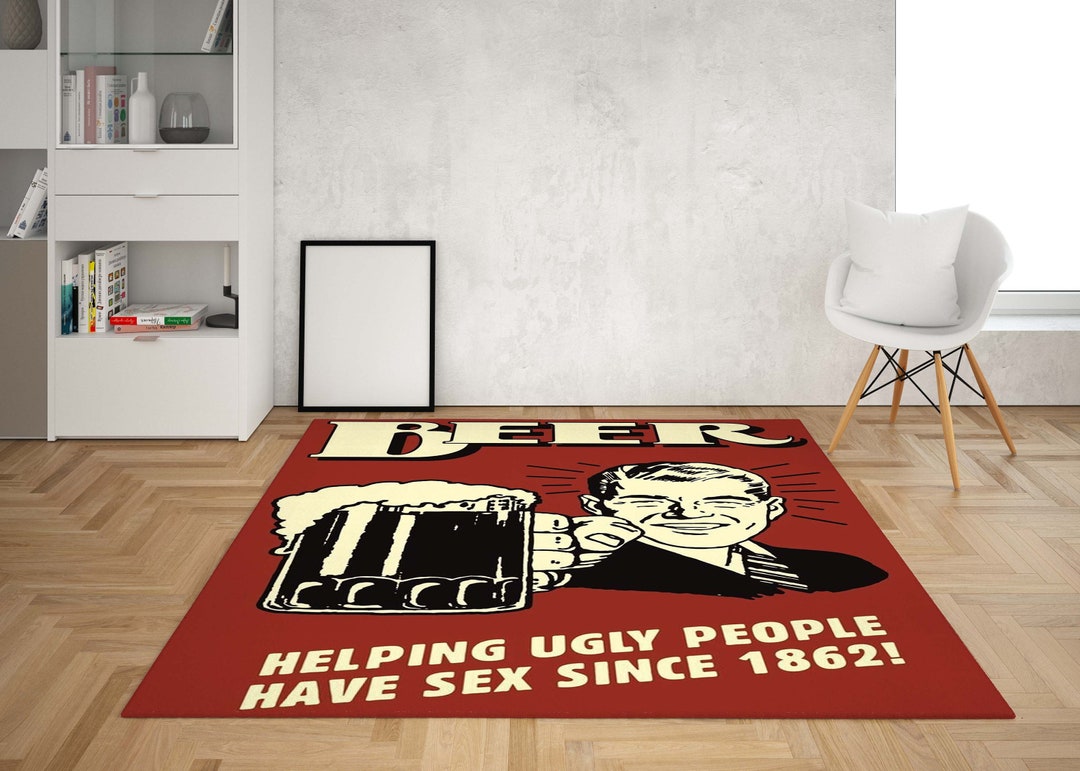 Beer Rug Living Room Rug Christmas Decor Christmas Gift - Etsy