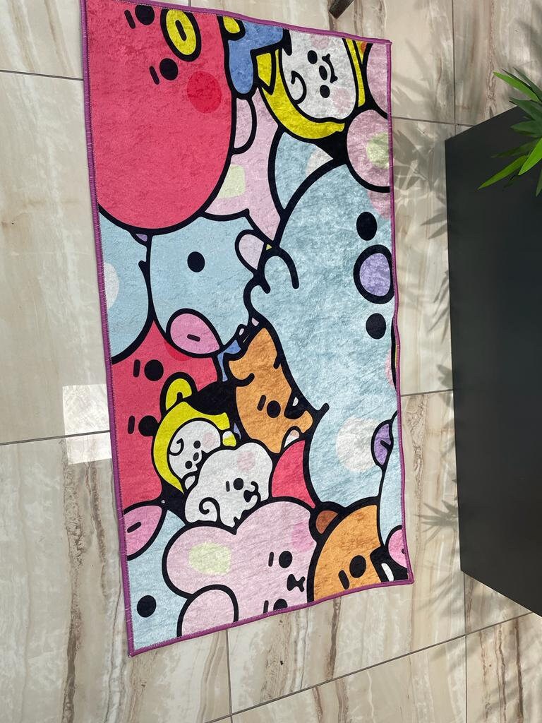 Garfield Rug, Coca Cola Garfield Rug, Cartoon Rug, Kids Room Rug, Coca ...