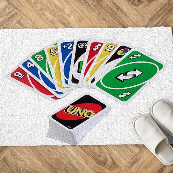 Uno Card Rug - Etsy UK