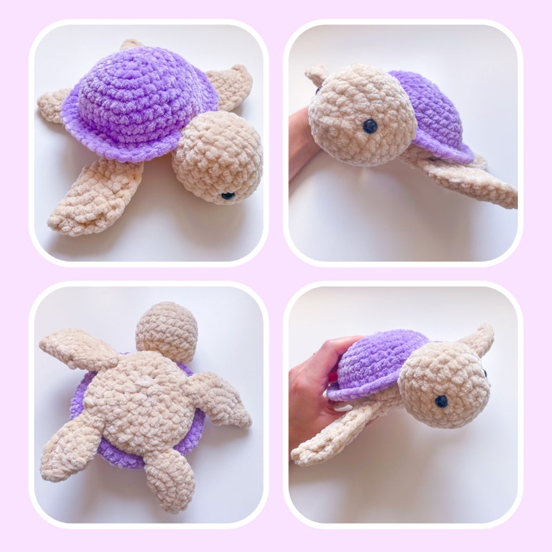 Tilly the Turtle Crochet Pattern - Amigurumi for Beginners - Beginner ...