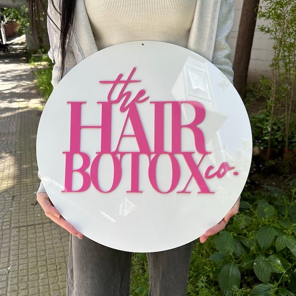 Pink Acrylic Sign - Etsy