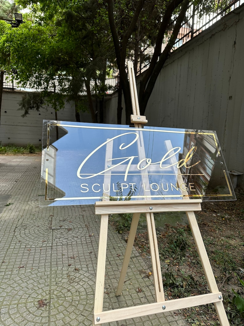 3D Acrylic Sign, Large Business Sign, Hair Studio Sign, 3D Business ...
