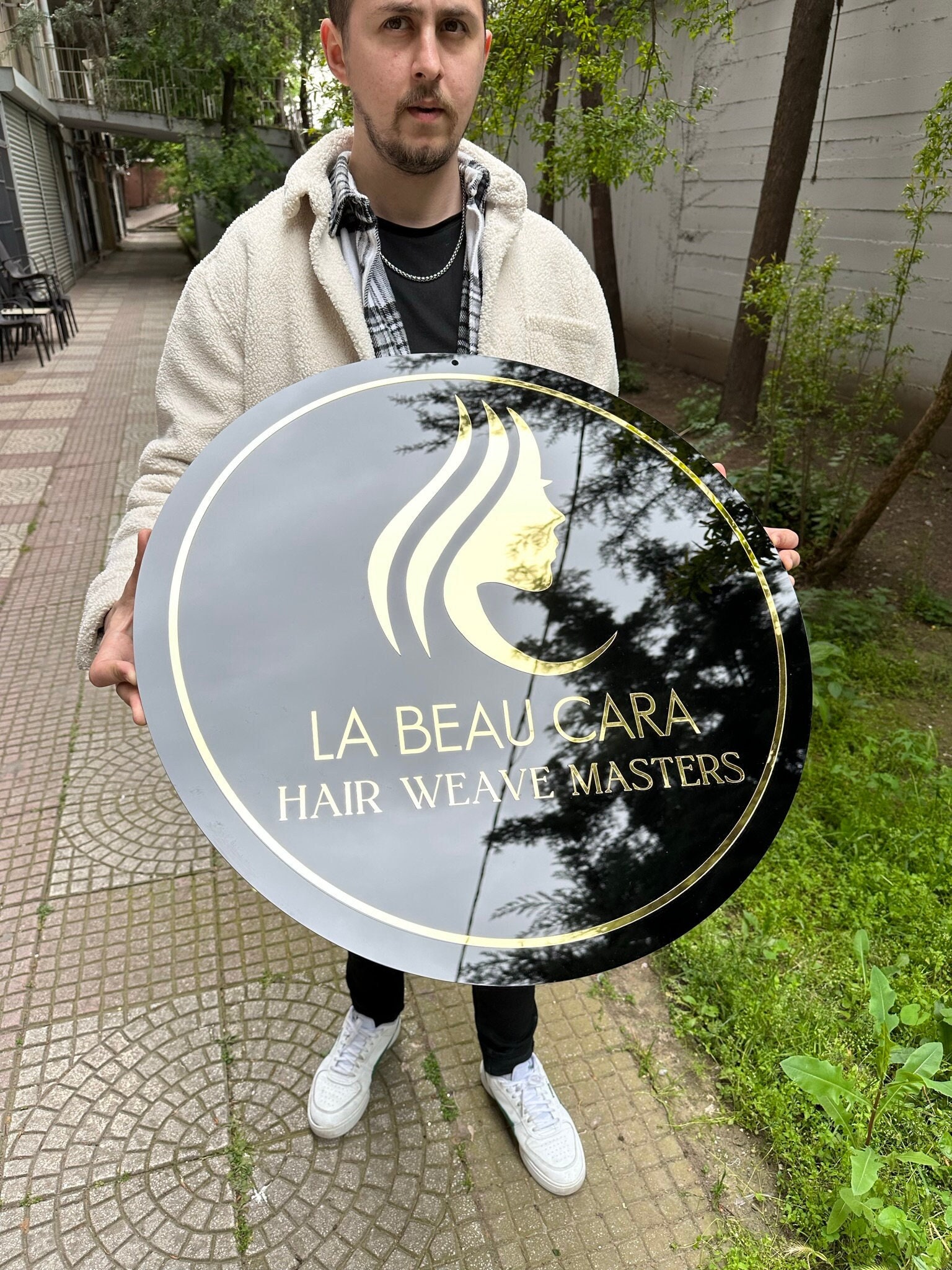 Transparent Sign Custom Acrylic Logo Sign Custom Business - Etsy