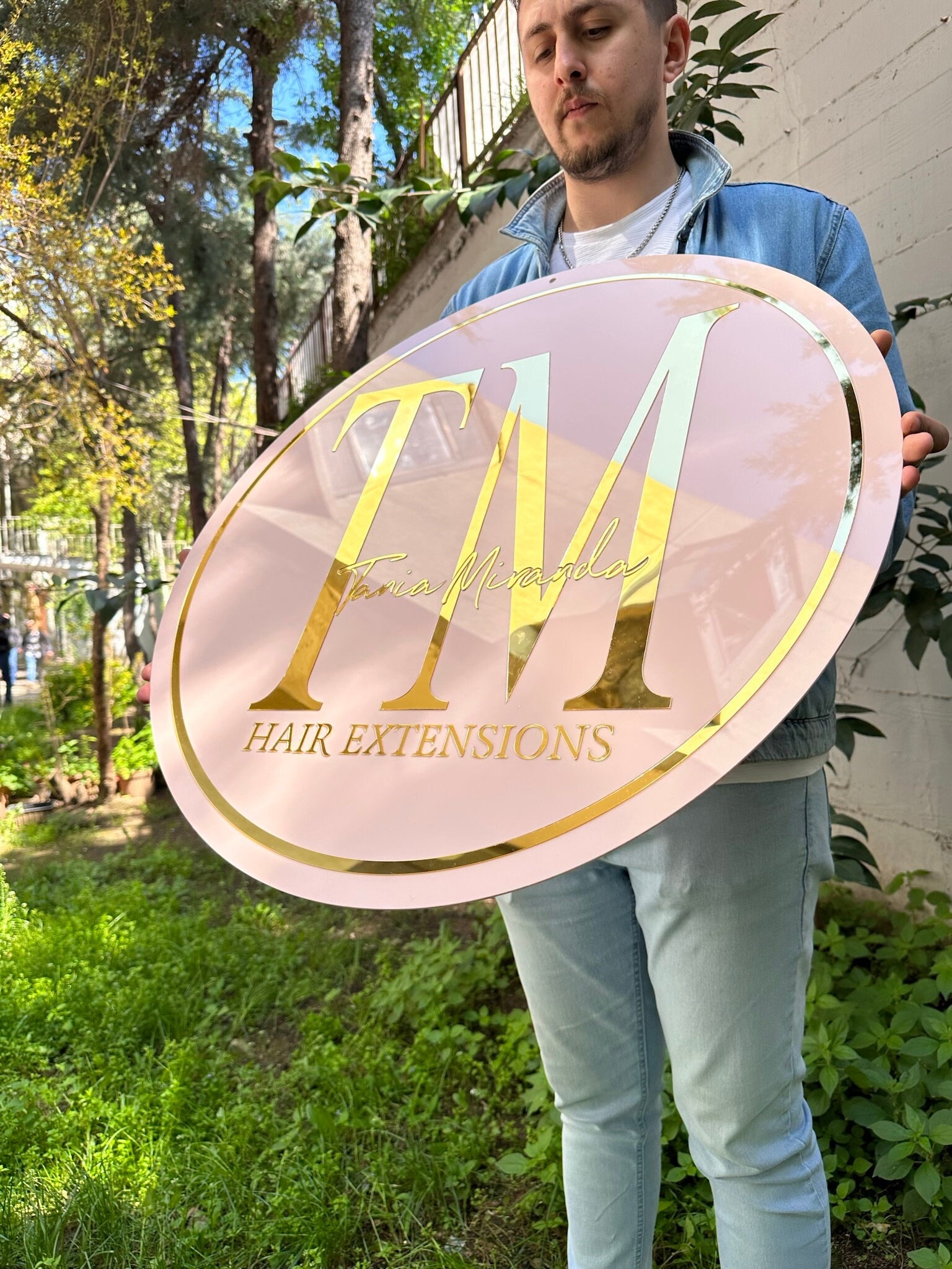 Hair Salon Sign, Outdoor Business Sign, Company Logo Sign, Indoor Sign ...