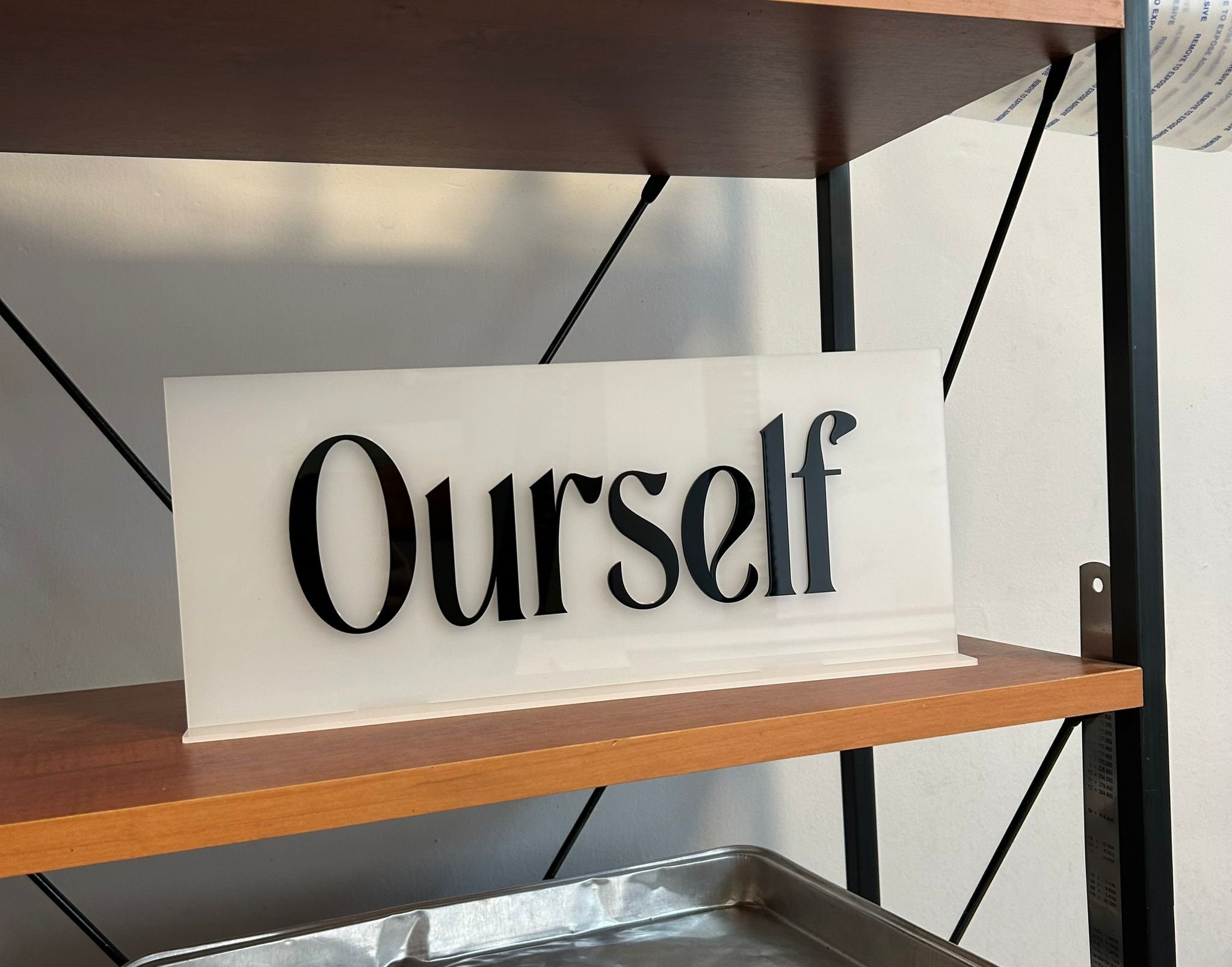 Custom Table Sign With Stand, Company Logo Sign, Reception Sign ...