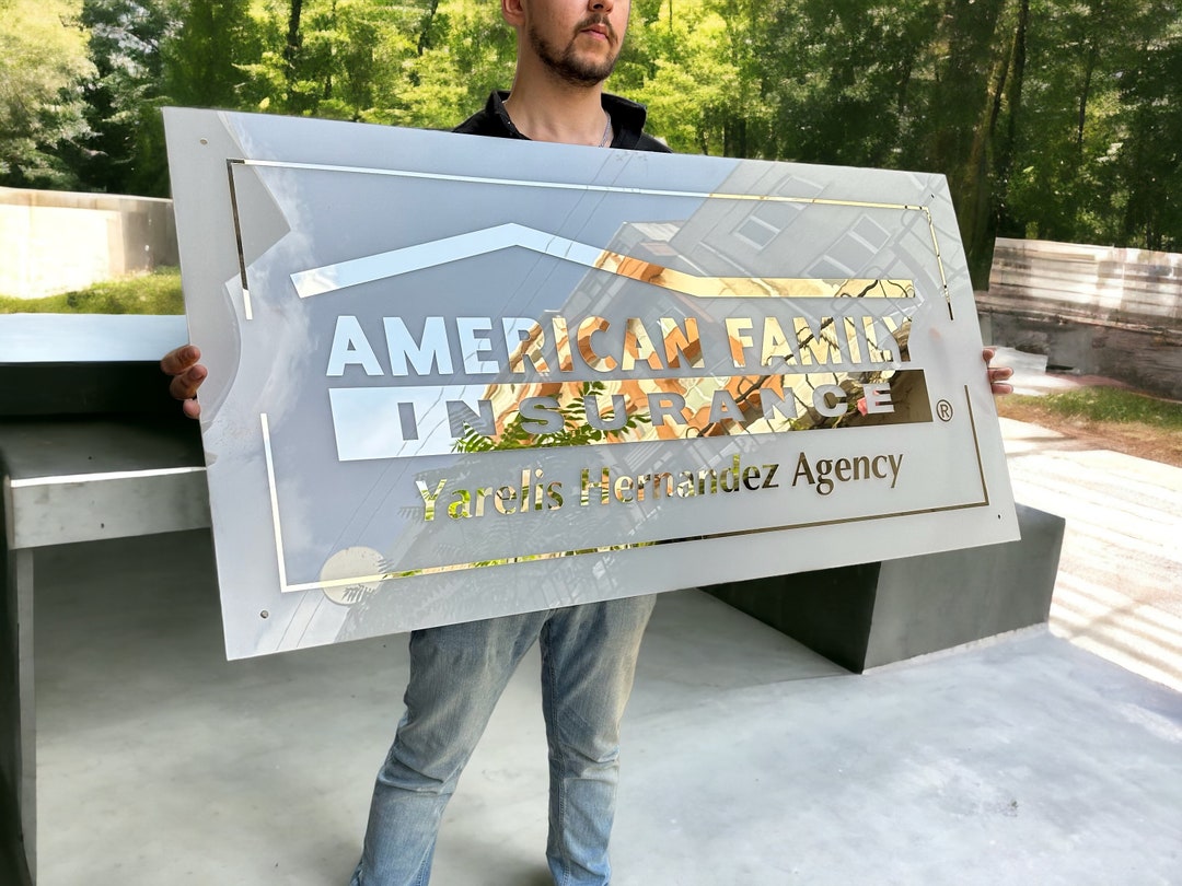 3D Acrylic Sign, Large Business Sign, Hair Studio Sign, 3D Business ...