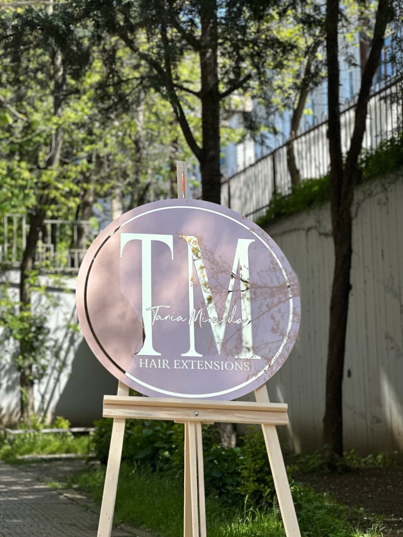 Transparent Sign Custom Acrylic Logo Sign Custom Business - Etsy