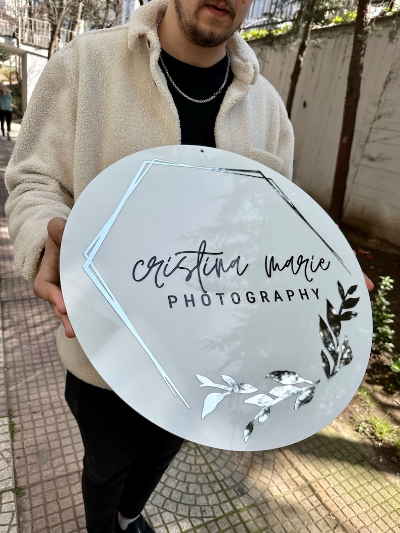 Transparent Sign Custom Acrylic Logo Sign Custom Business - Etsy