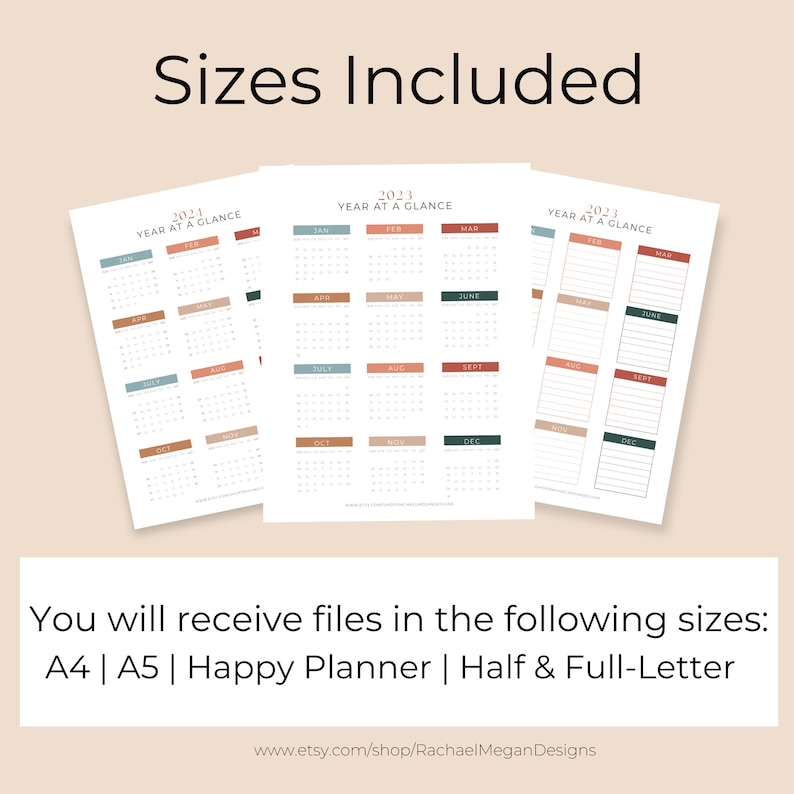 2023-2024 Year at A Glance Printable | 2023-2024 Year at A Glance ...