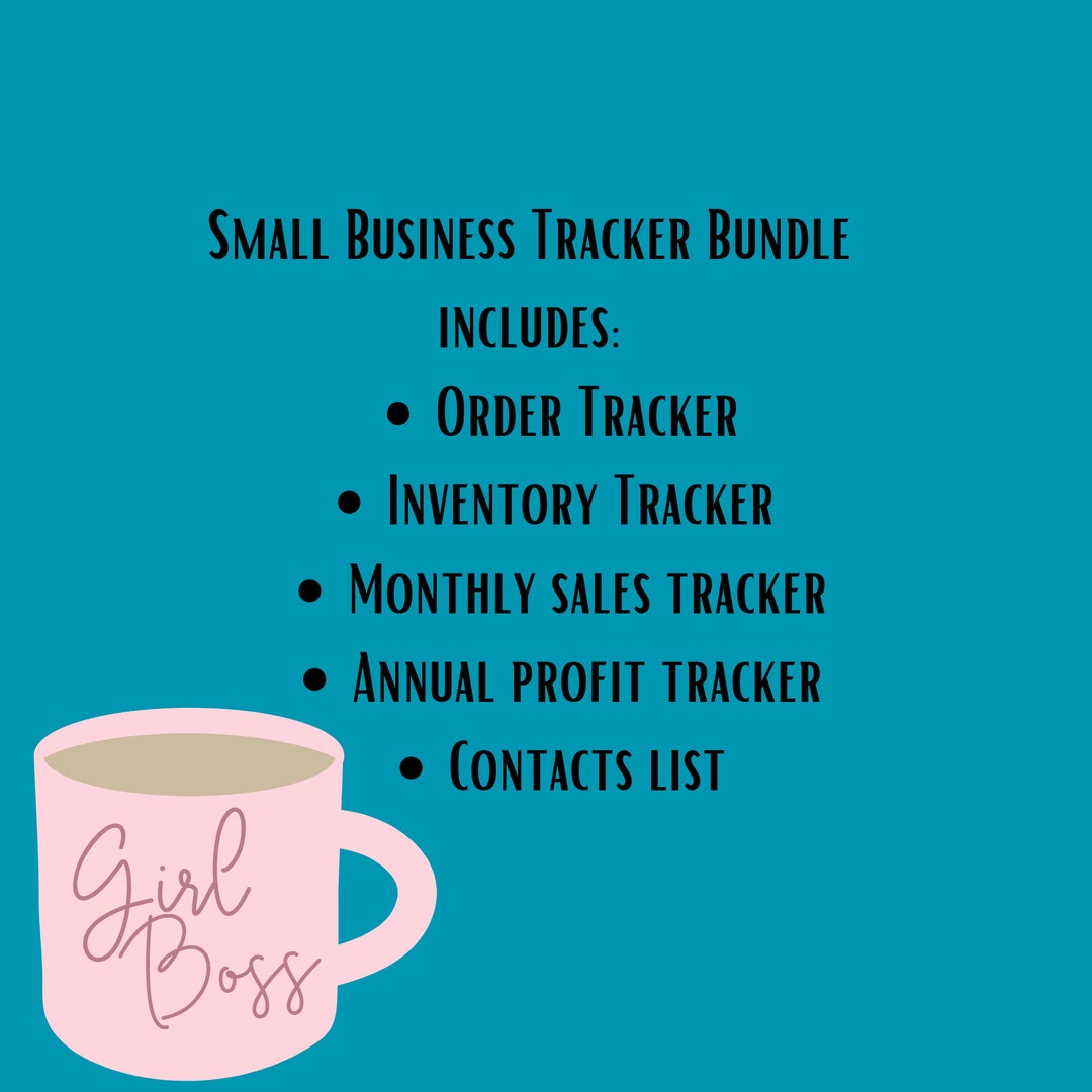 Small Business Printable Tracker Bundle - Etsy