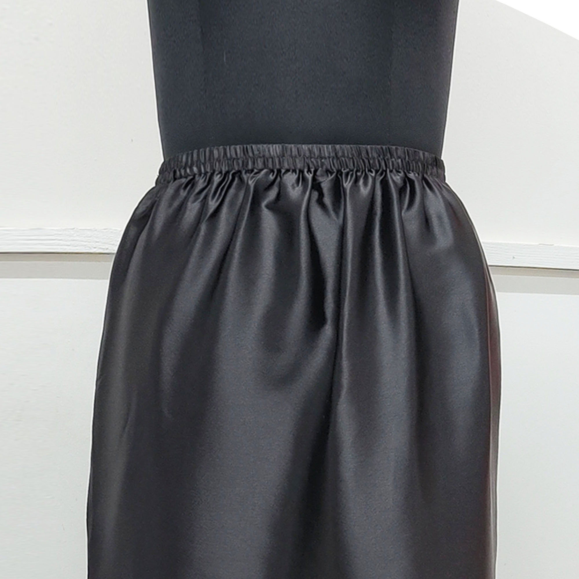 Satin Underskirt, Half Slip, Petticoat With Slit, Customized Dress ...