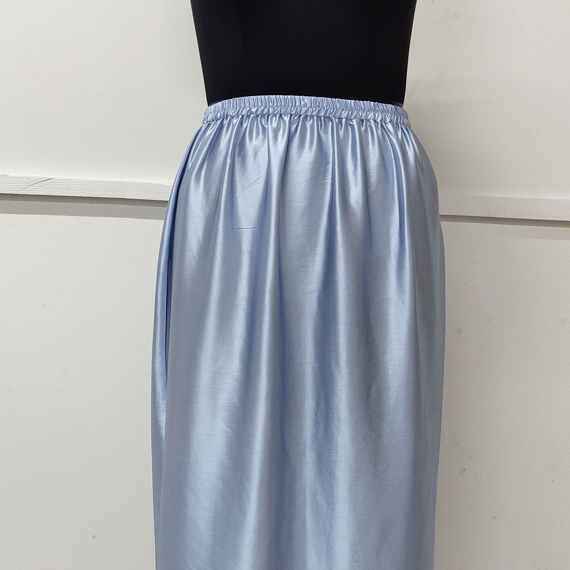 Satin Lacey Half Slip, Dress Extender, Satin Underskirt, Petticoat ...